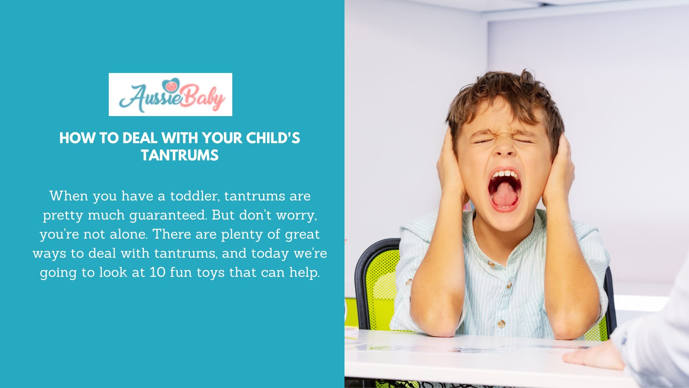 How to Deal with Tantrums – Aussie Baby