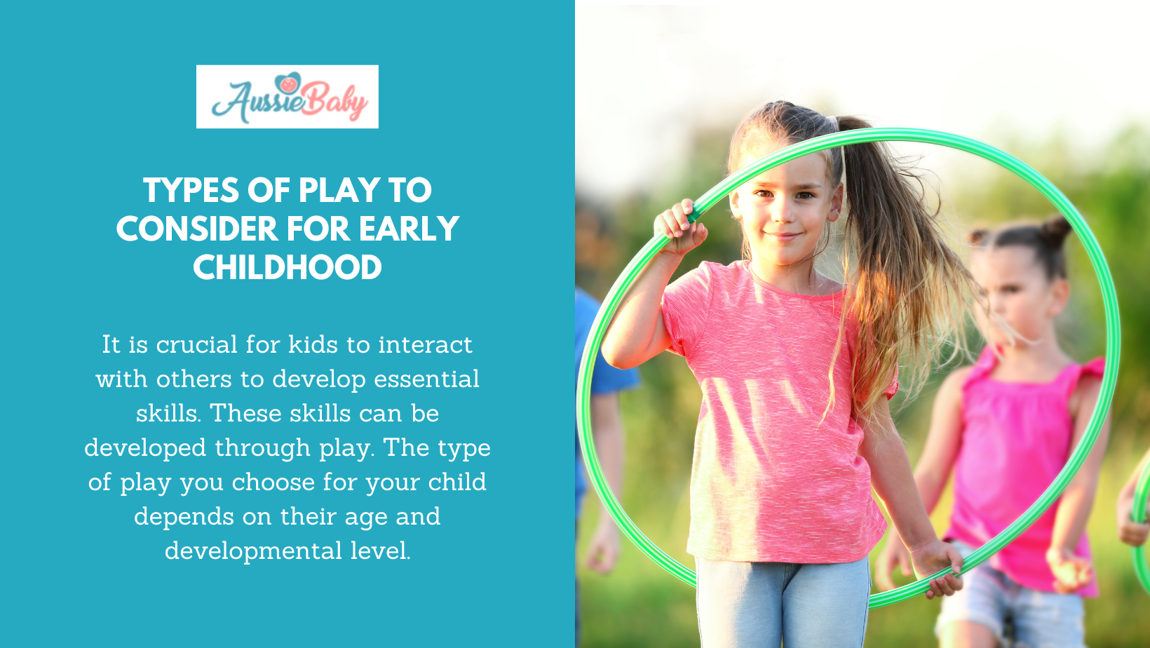 Types of Play To Consider For Early Childhood – Aussie Baby