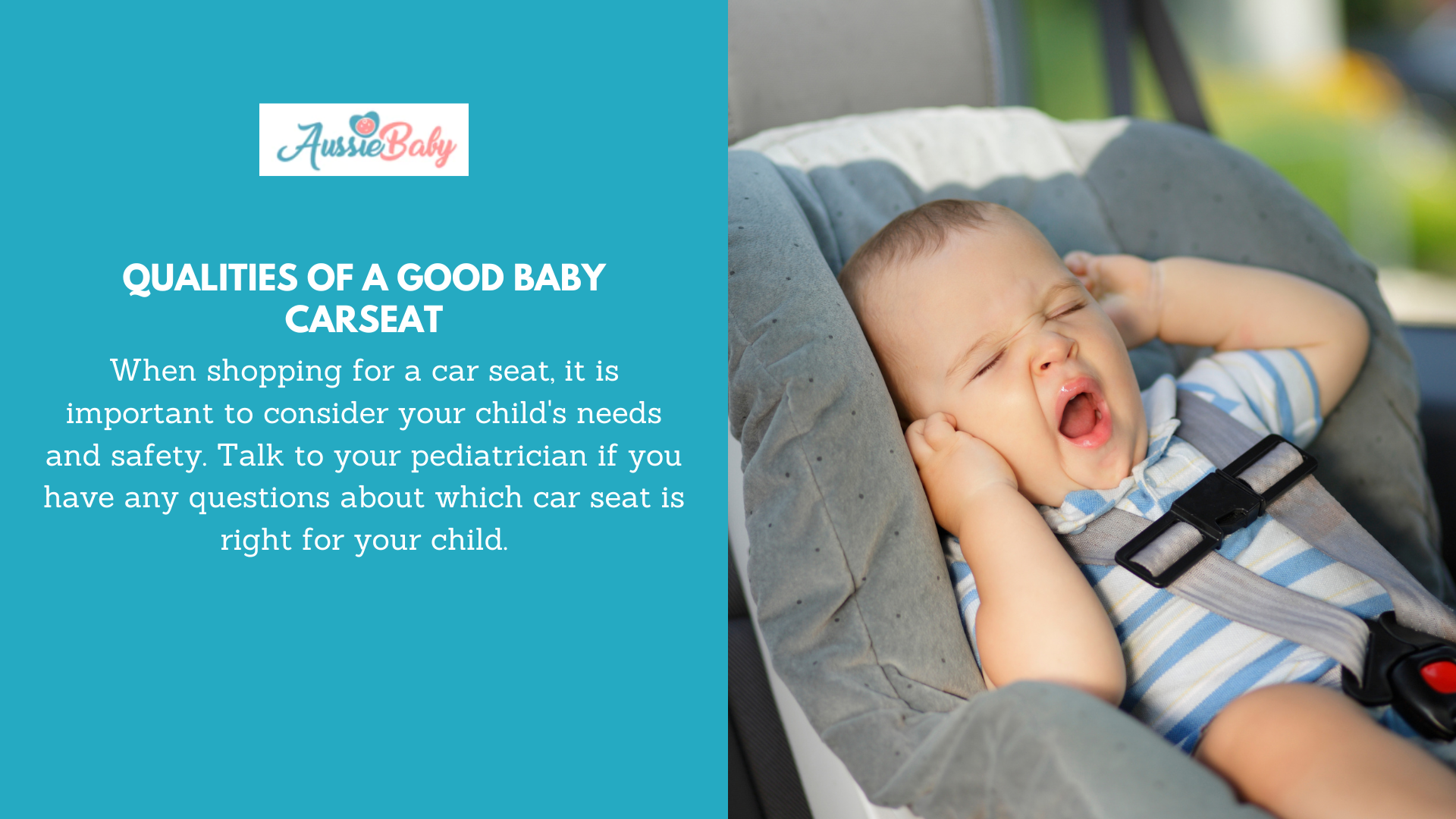Qualities Of A Good Baby Carseat – Aussie Baby