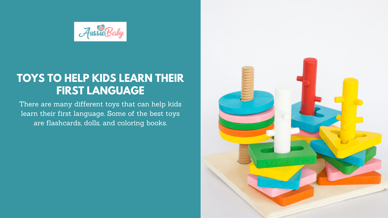Toys To Help Kids Learn Their First Language – Aussie Baby