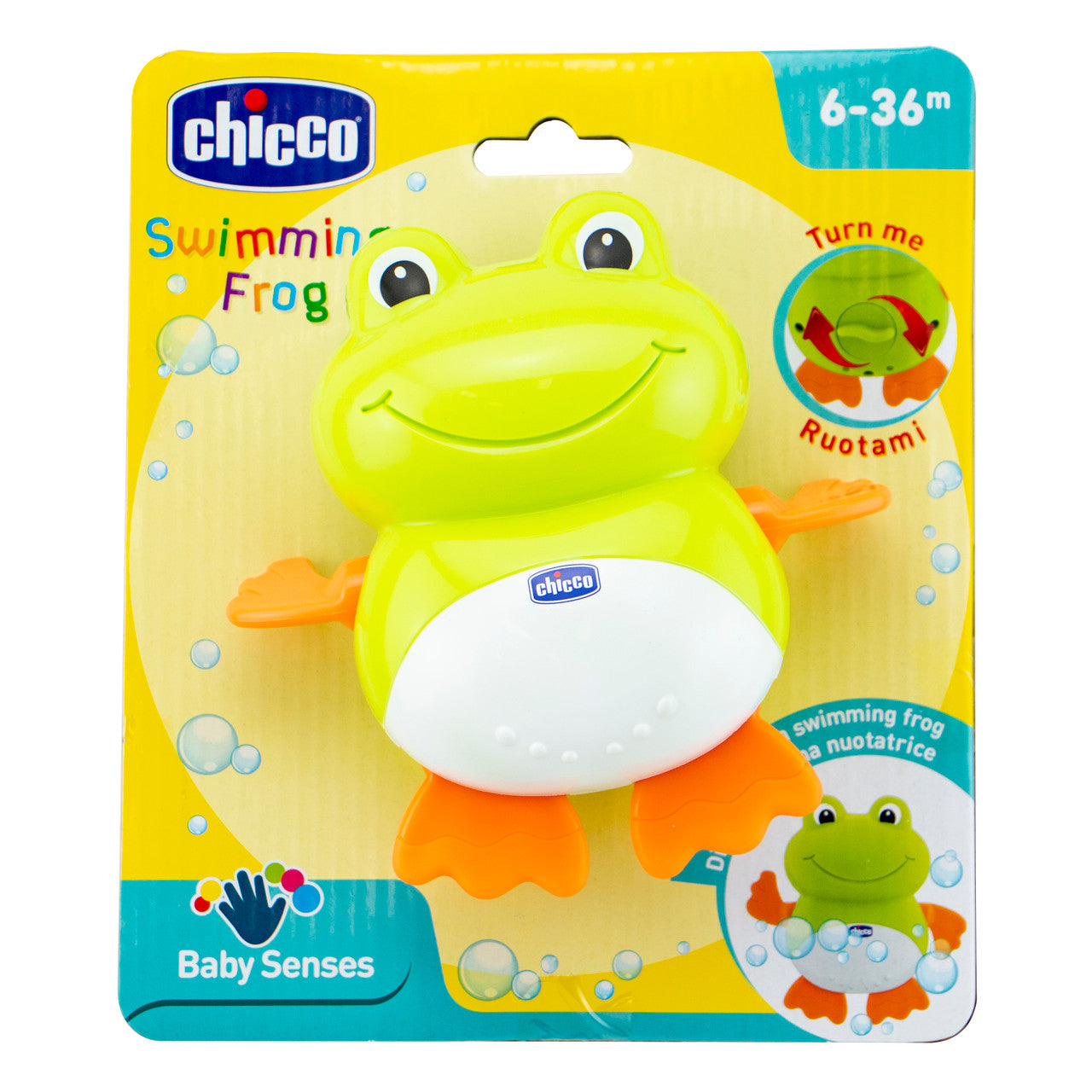 Chicco Swimming Frog Bath Toy – Aussie Baby