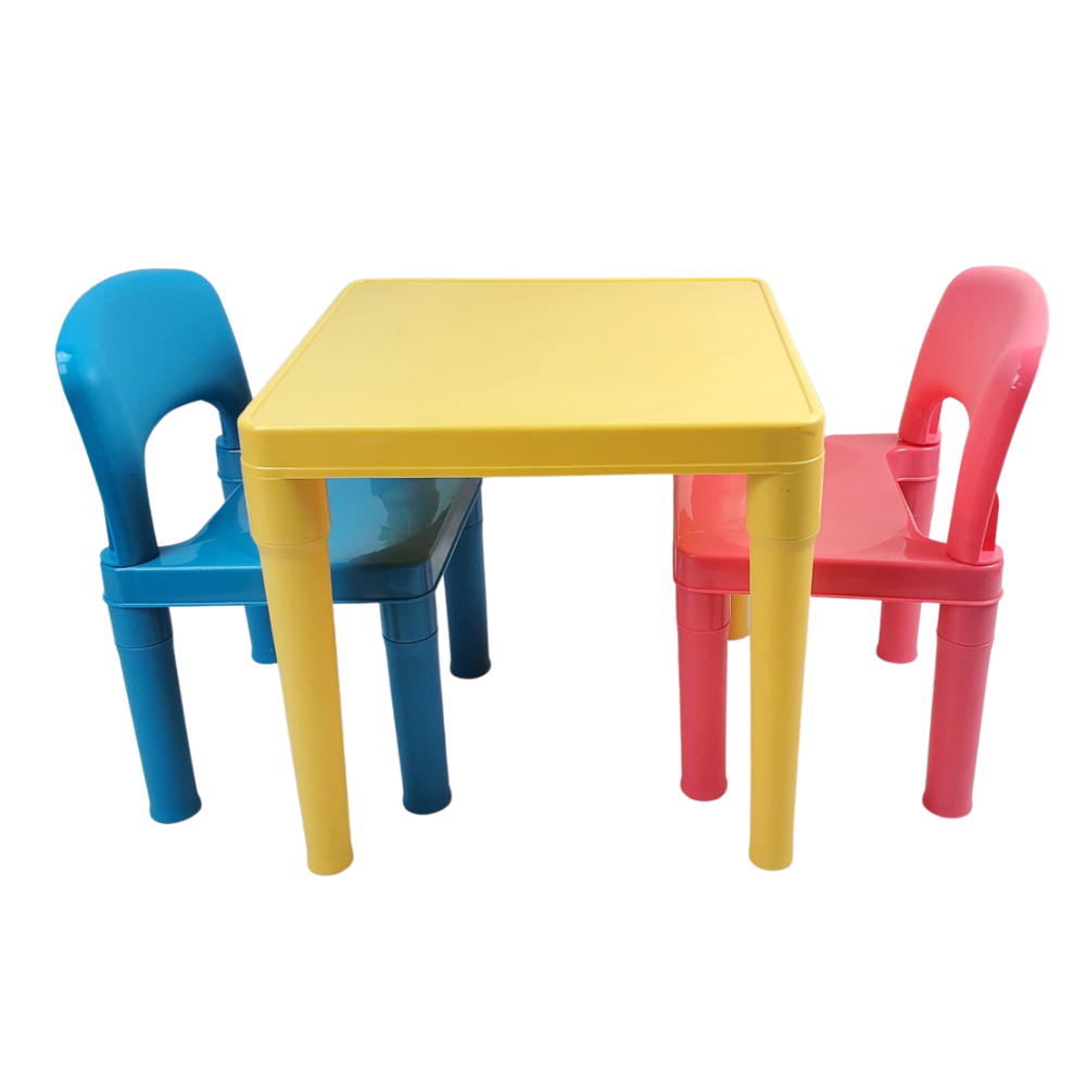 Colourful Kids Small Table and Chair Set – Aussie Baby