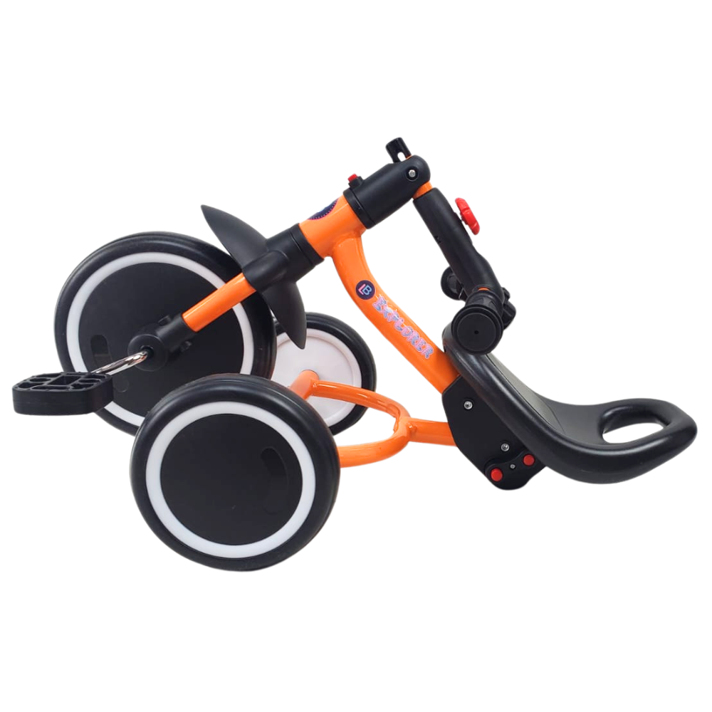 Explorer Foldable Trike - Orange – Aussie Baby