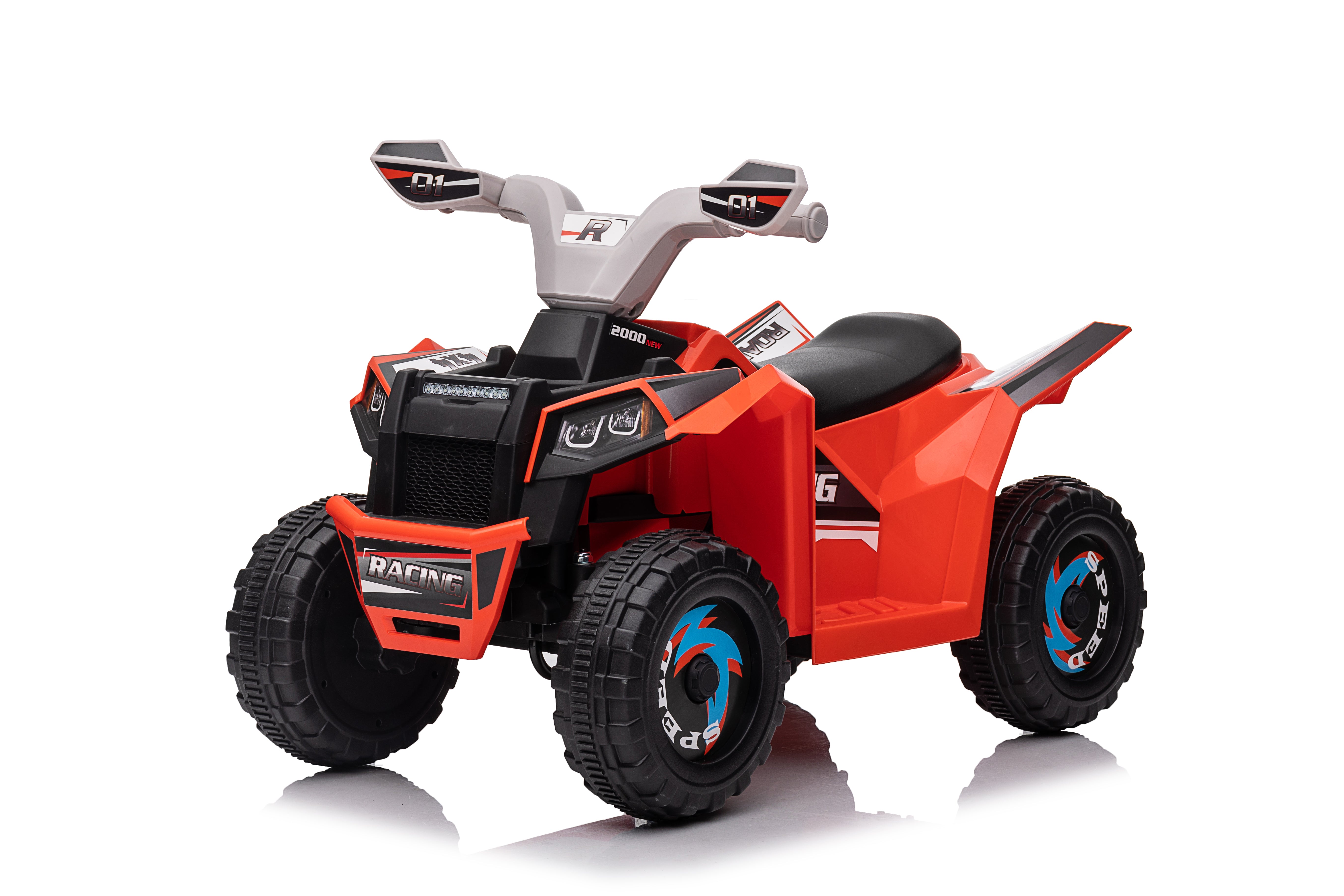 6V Kids Electric Ride On ATV Quad - Red | Aussie Baby