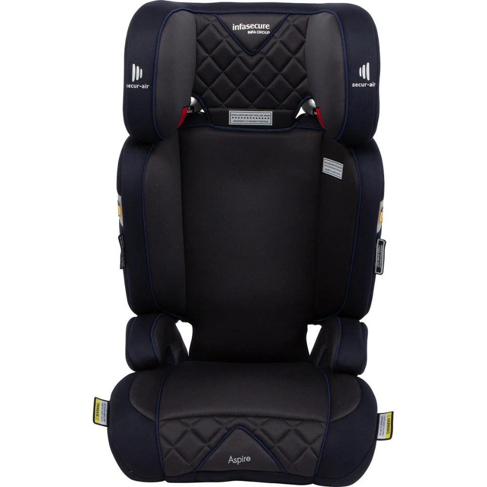 InfaSecure Aspire More Booster Seat - Midnight Blue – Aussie Baby