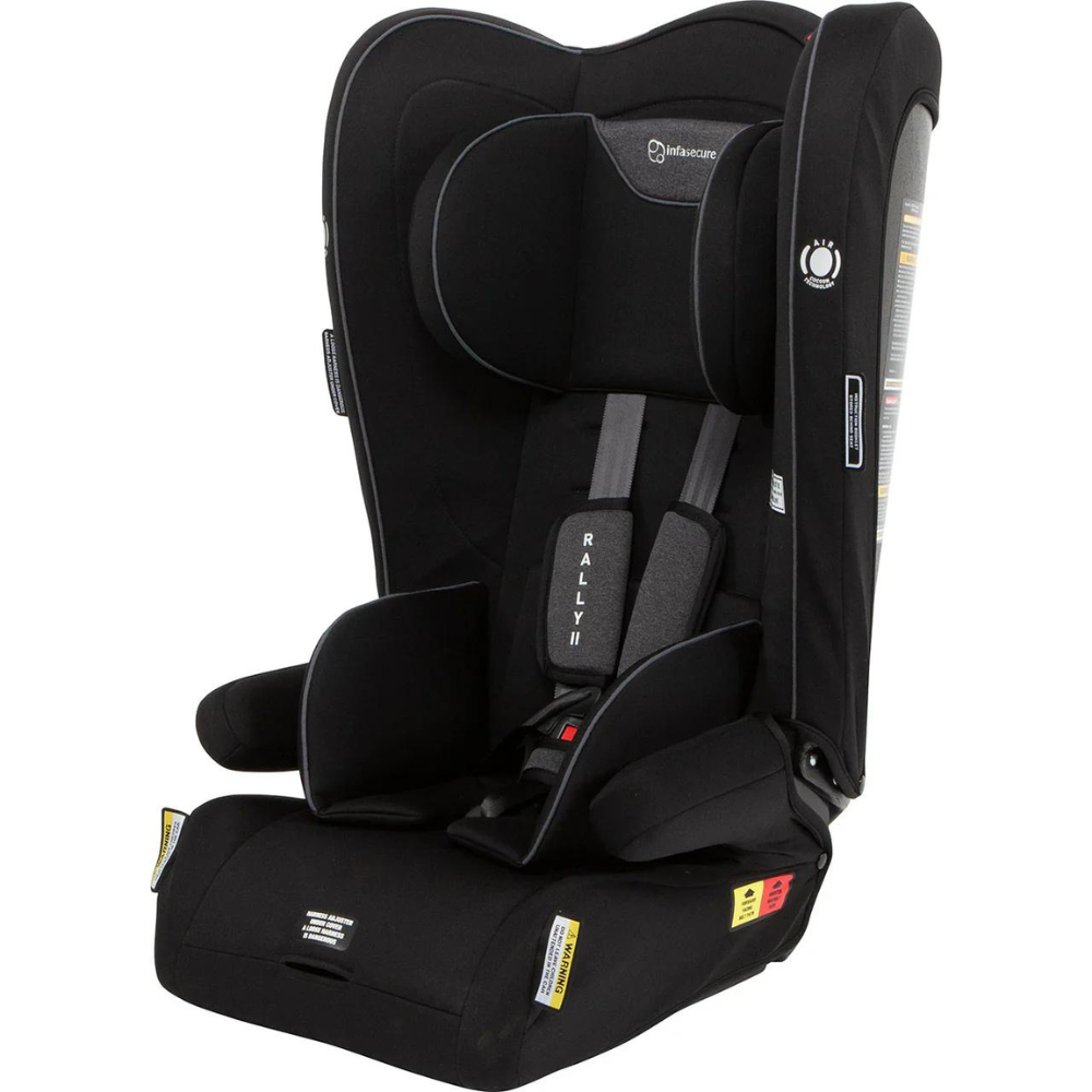 InfaSecure Rally II Move Convertible Booster Seat - Shade – Aussie Baby