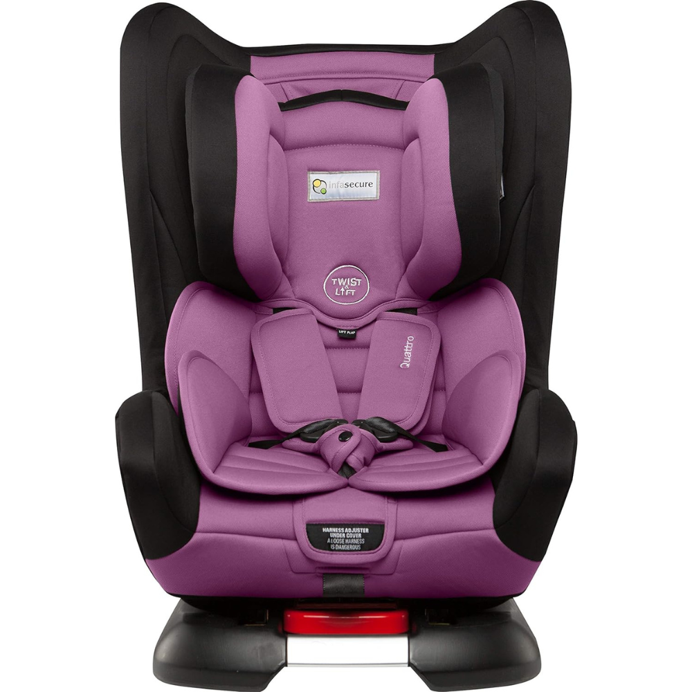 Infa Secure Quattro Astra Convertible Car Seat - Purple – Aussie Baby
