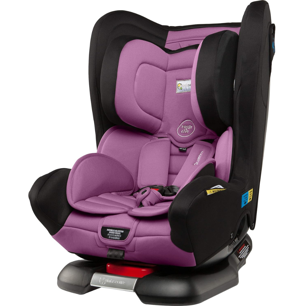 Infa Secure Quattro Astra Convertible Car Seat - Purple – Aussie Baby