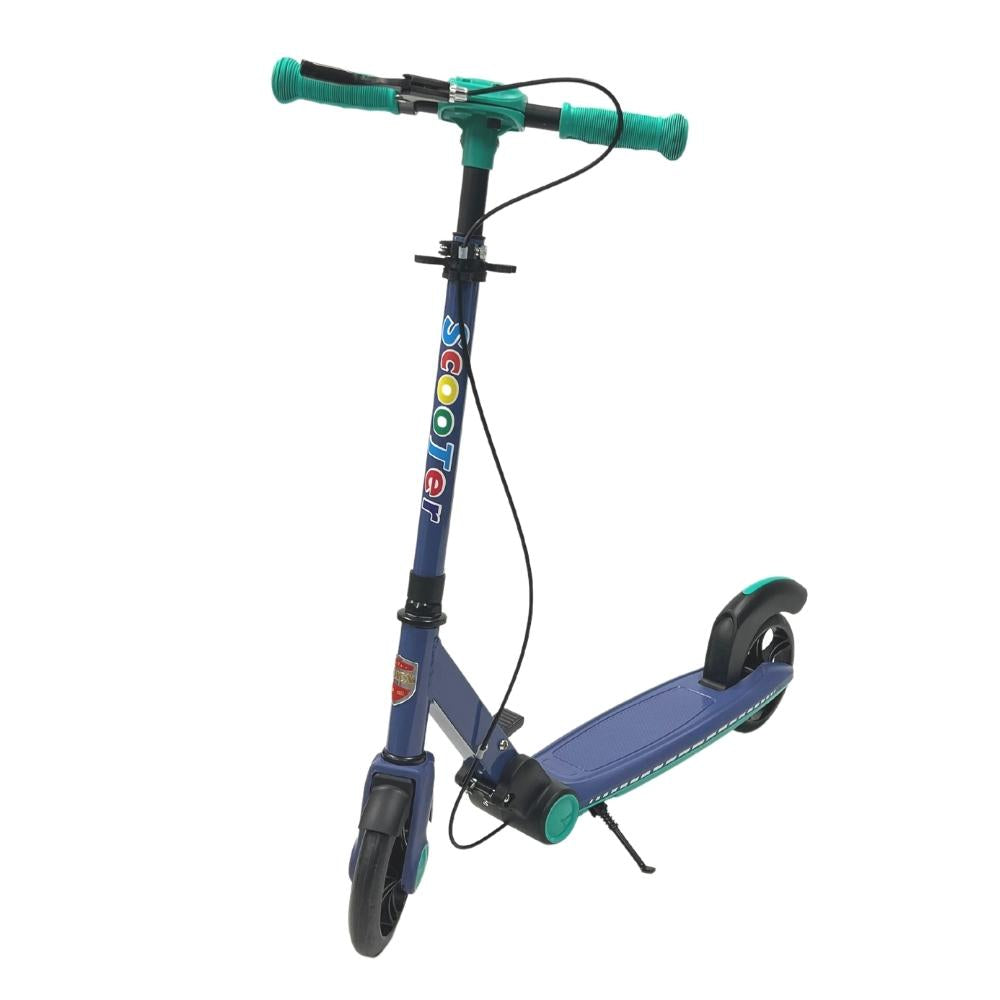 Aussie Baby Kids Foldable Commuter Scooter - Blue, Lightweight & Adjustable