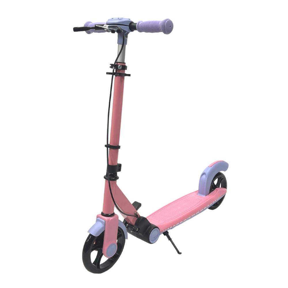 Aussie Baby Kids Foldable Commuter Scooter - Pink, Lightweight & Adjustable