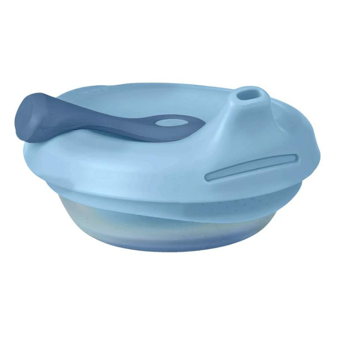 B.Box Fill + Feed Reusable Silicone Food Pouch - Lullaby Blue – Aussie Baby