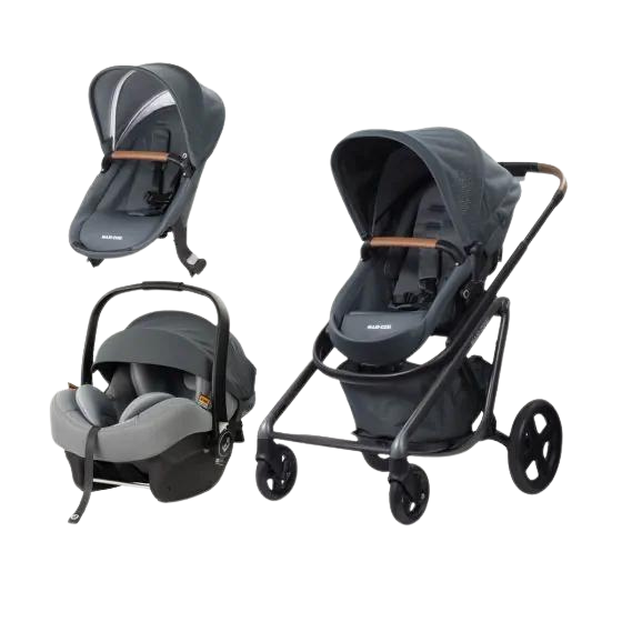 Maxi Cosi Travel System - Mico 12 LX Pebble & Lila Comfort Stroller wi ...