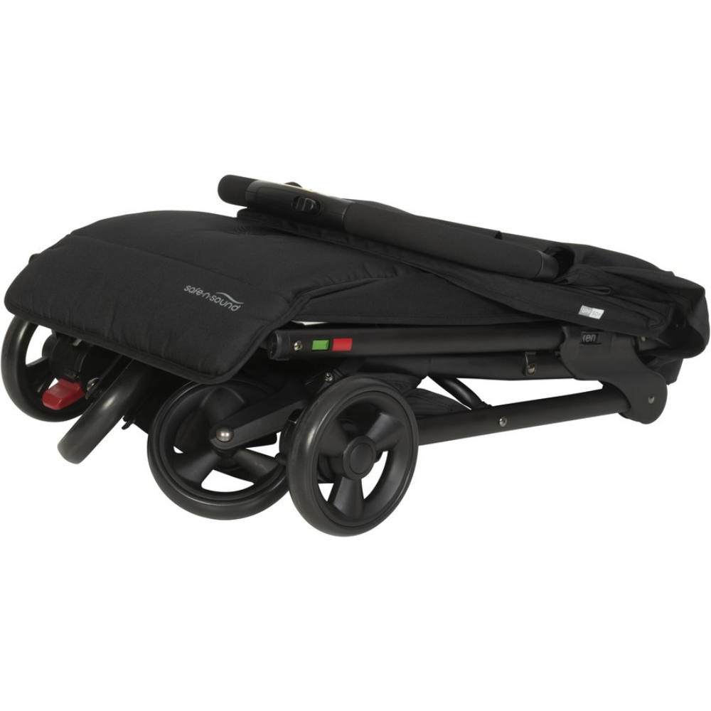 Safe-n-Sound Weekender Stroller - Black – Aussie Baby