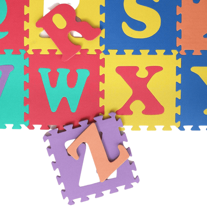 Alphabet A-Z Interlocking EVA Foam Floor Mat – Aussie Baby