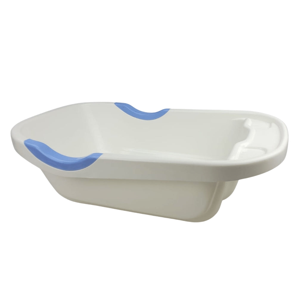 Large Blue Baby Bath Tub with Non-Slip Pad | Aussie Baby