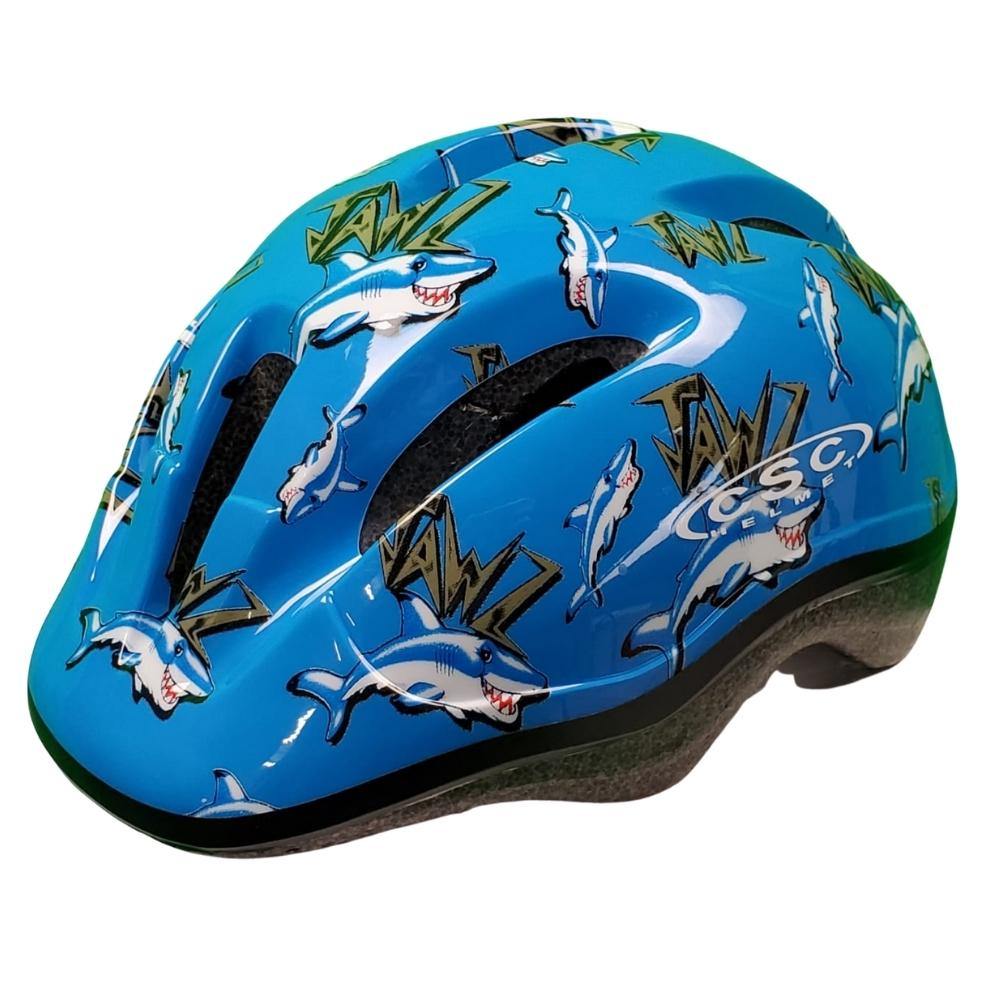 Aussie Baby CS2700Y Junior Helmet - Blue Shark