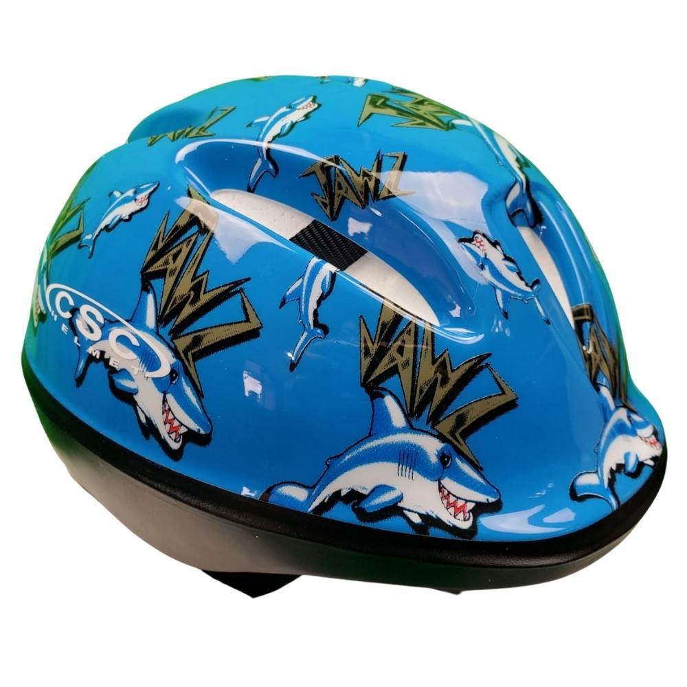 Aussie Baby CS2700 Child Helmet - Blue Shark