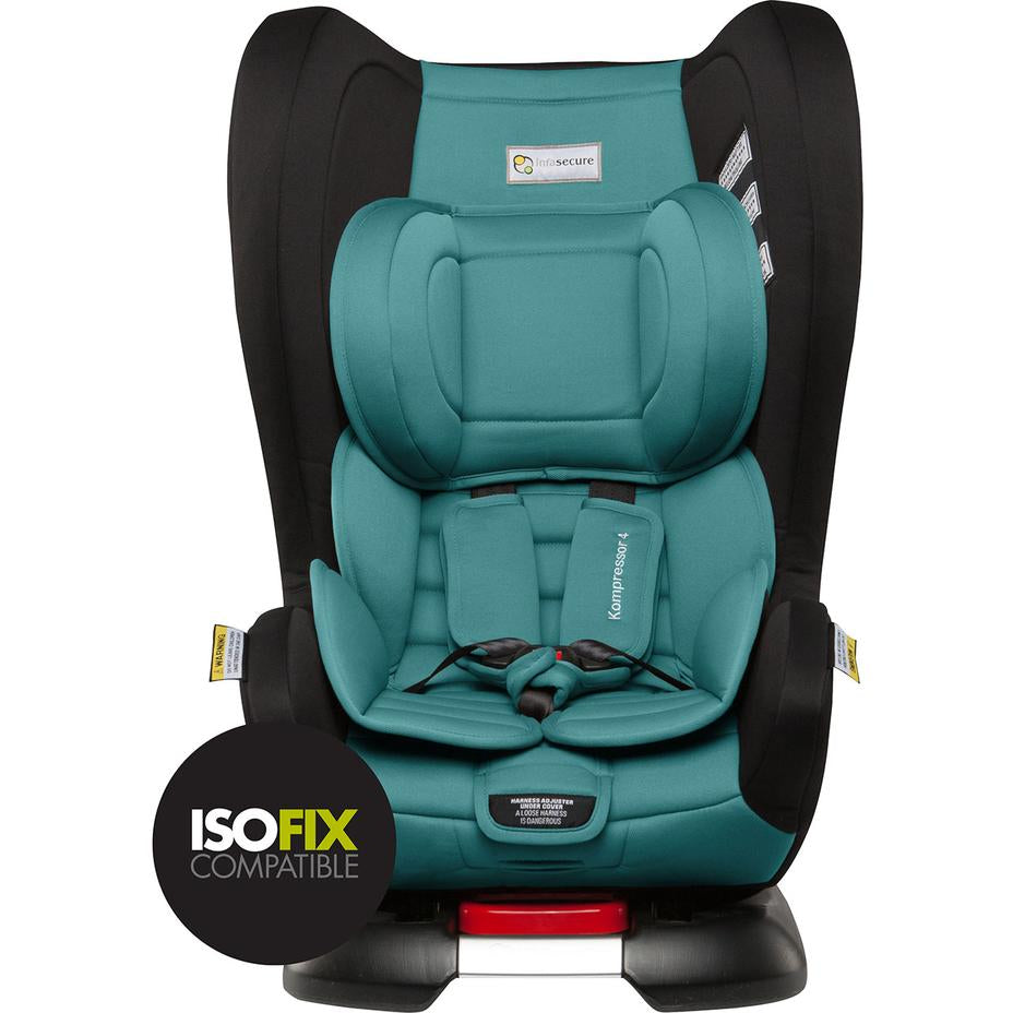 Infa Secure Kompressor 4 Astra Isofix Car Seat - Aqua – Aussie Baby