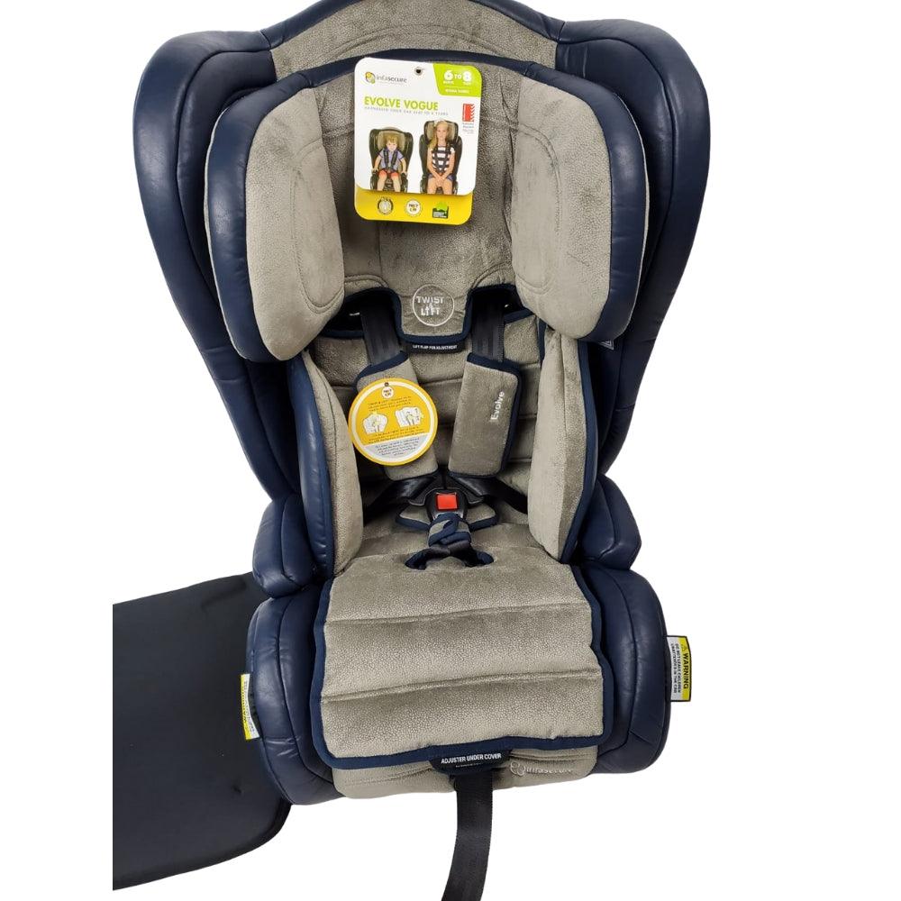 Infa Secure Evolve Vogue Convertible Booster Seat - Cobalt – Aussie Baby