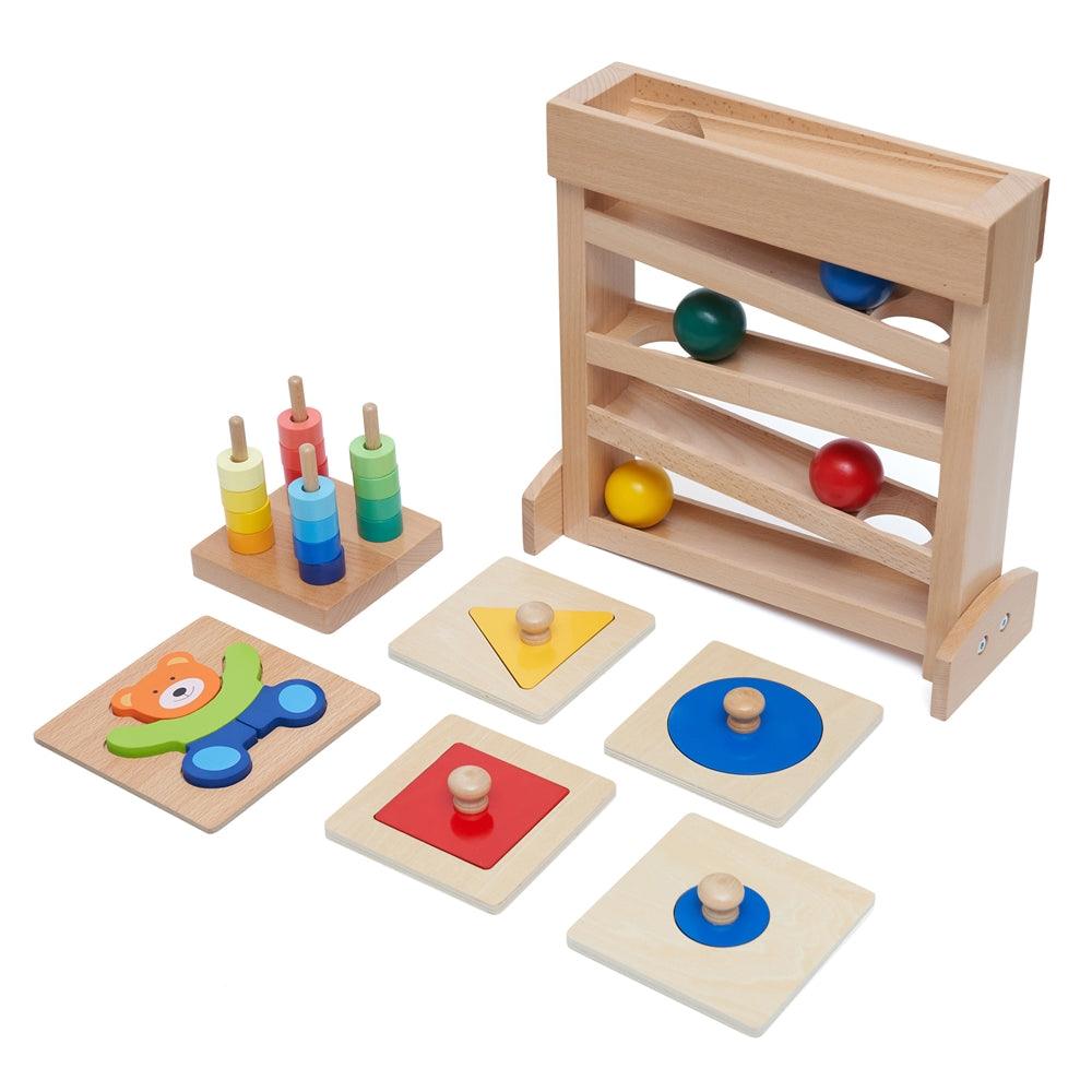 Inquisitive Mind: 4 Toy Set – Aussie Baby