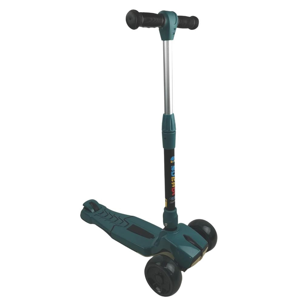 Supermax Pro Max Foldable Scooter with Flashing Wheels - Green – Aussie ...