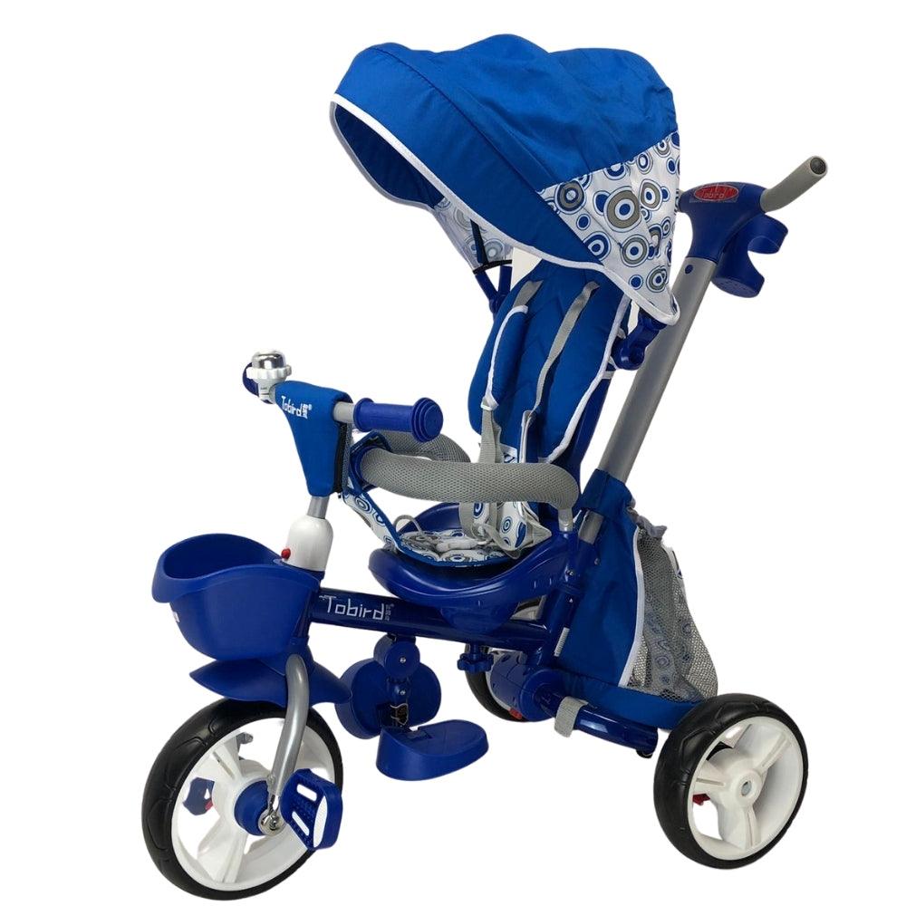 Deluxe Foldable Trike with Parent Control - Sky Blue – Aussie Baby