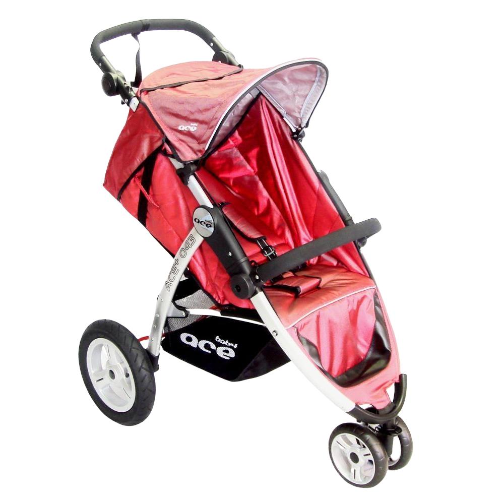Baby Ace SCORPIO 3 Wheel Stroller - Red – Aussie Baby