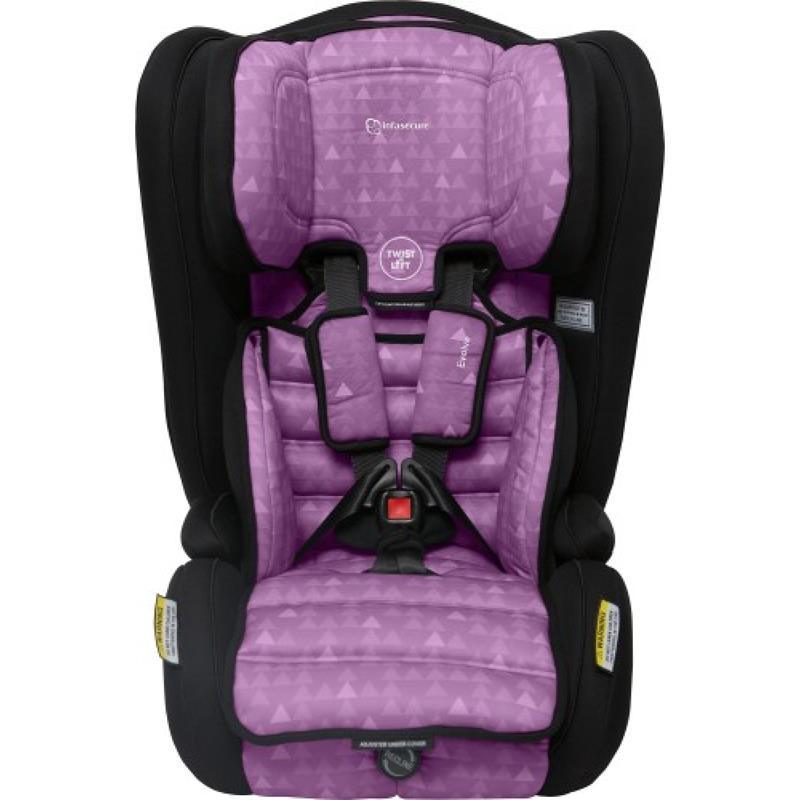 Infa Secure Evolve Treo Convertible Booster Seat - Purple – Aussie Baby