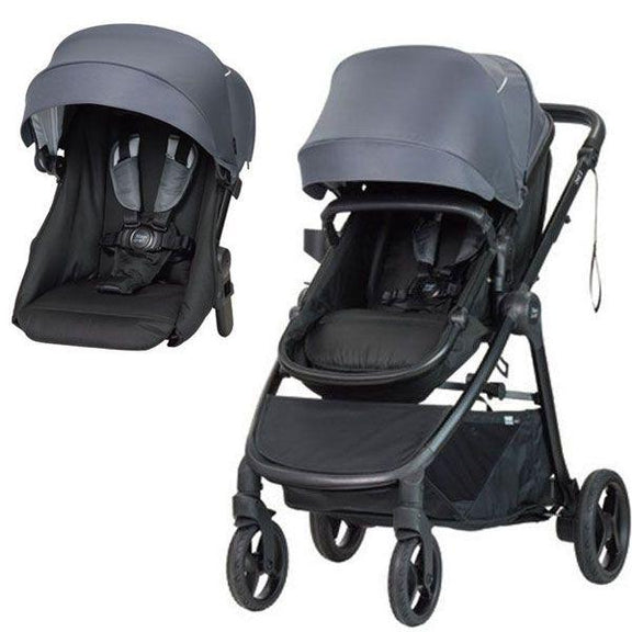 Steelcraft One 2 Travel System Stroller and Second Seat - Steel Grey ...
